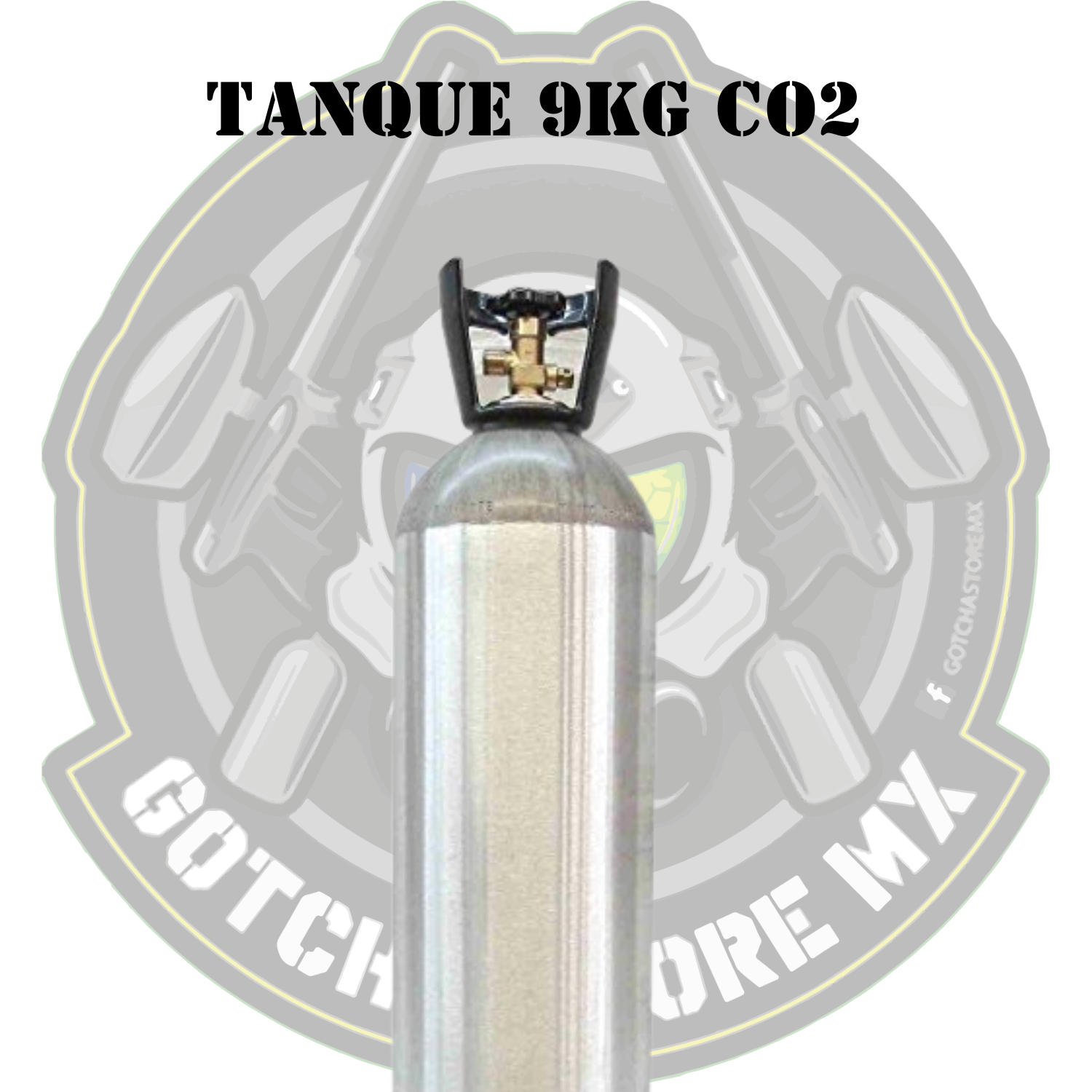 Tanque de Co2 9kg - GotchaStoreMexico
