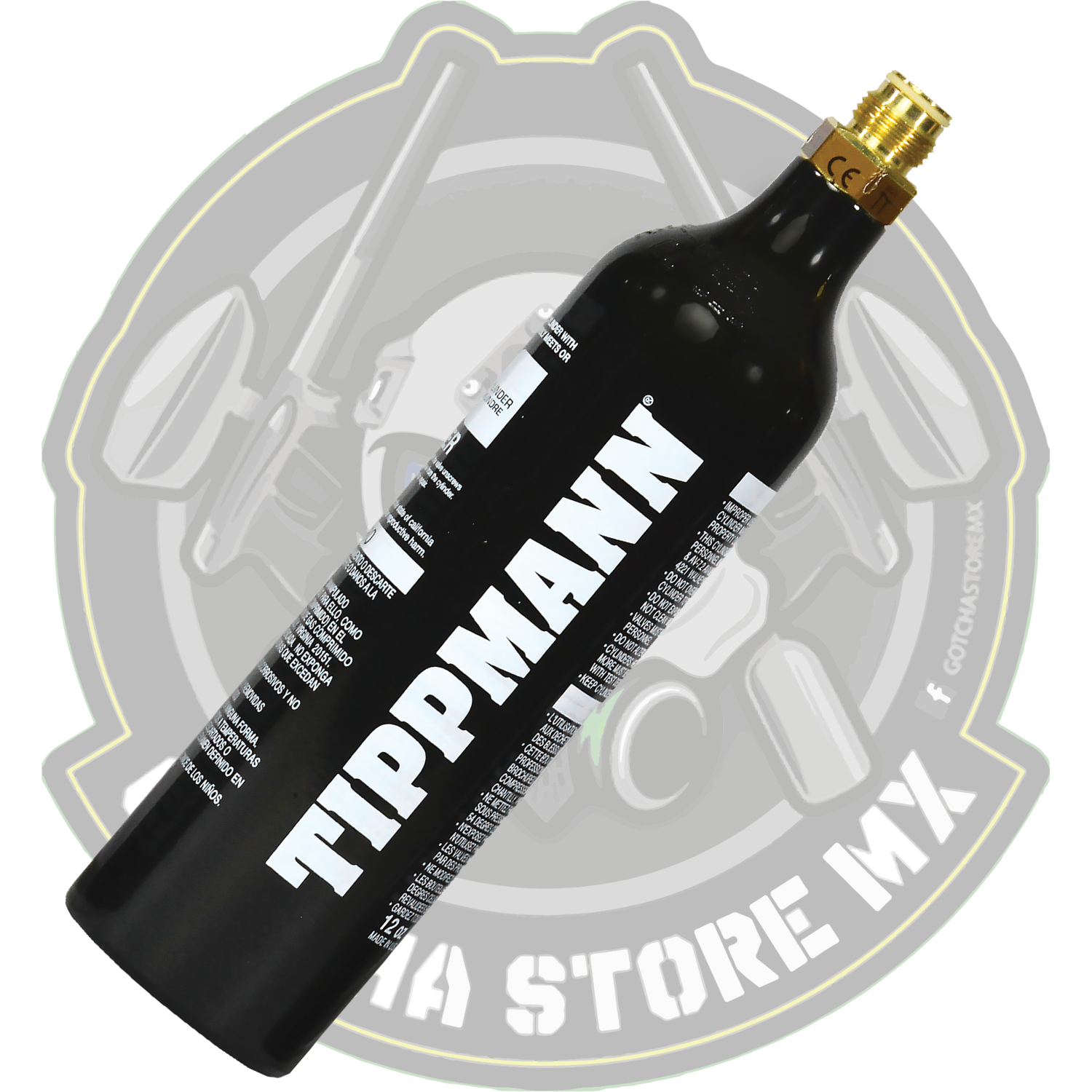 Tanque de Co2 24oz - GotchaStoreMexico